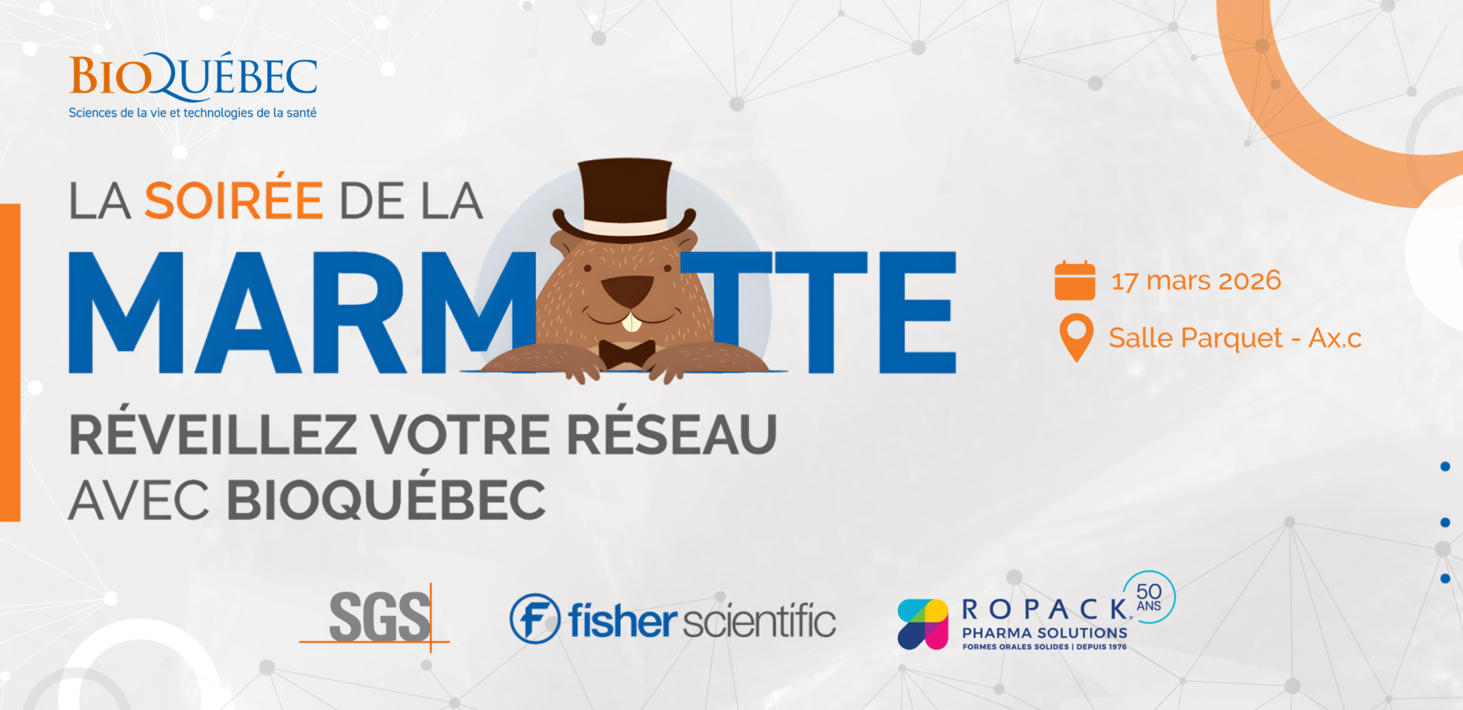 Soirée de la Marmotte - 2026 - BIOQuébec